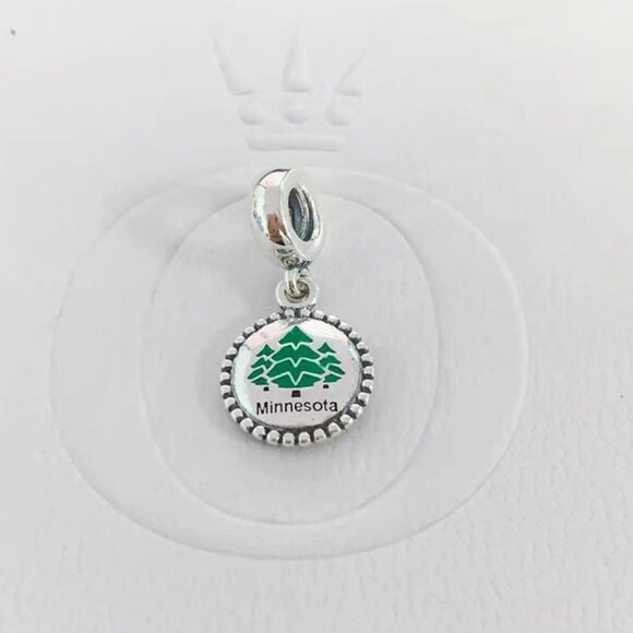 Pandora | Jewelry | Authentic Pandora Minnesota Dangle Retired And Rare ...